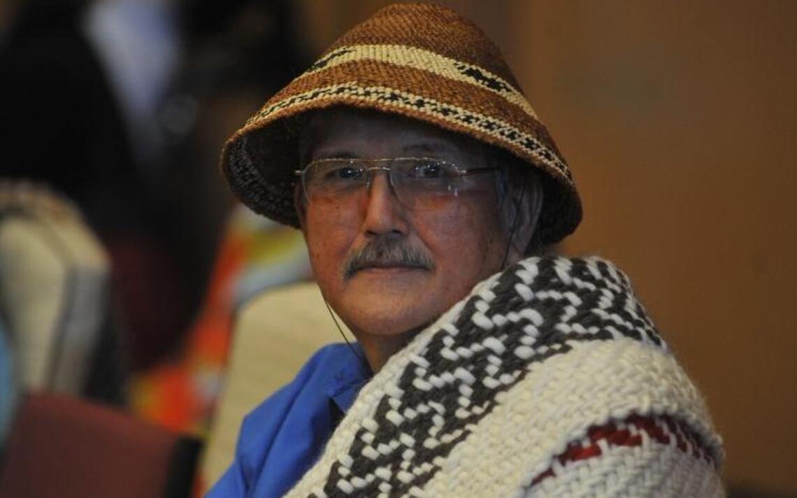 Bill James, hereditary chief at Lummi, master weaver, dies at age 75 ...