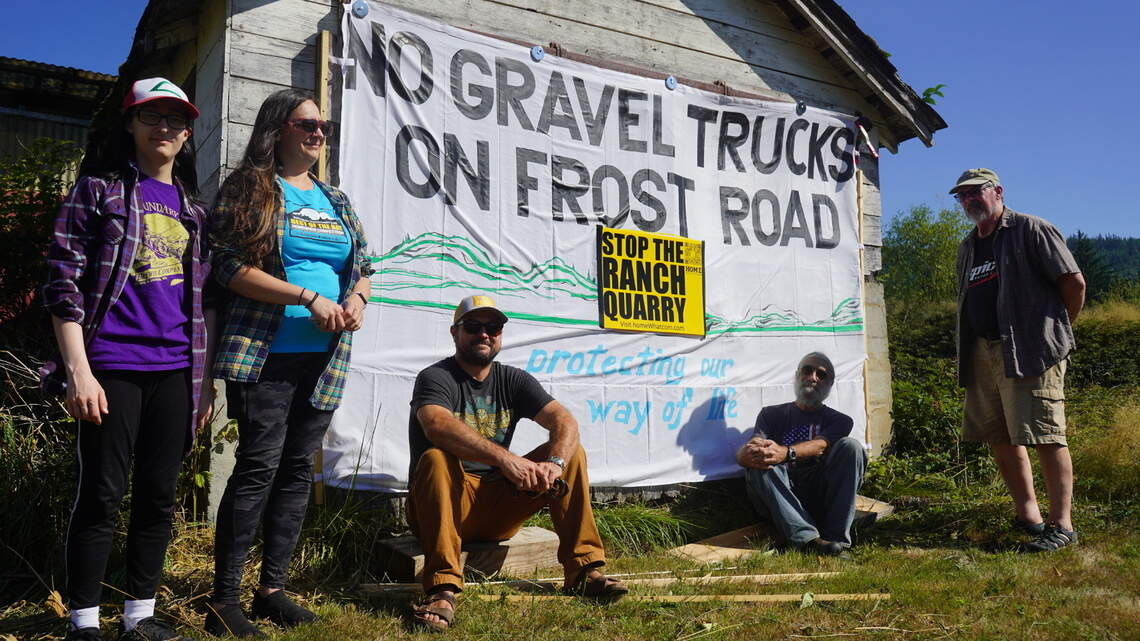 Rural Whatcom County WA residents fight rock quarry mine | Bellingham ...