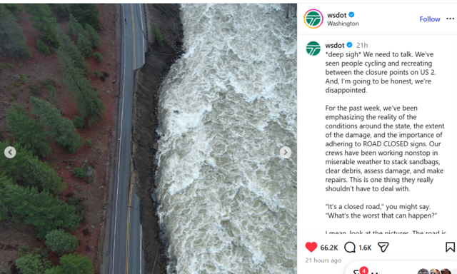 US 2 closure: Update on road closures and alternate routes | Bellingham ...